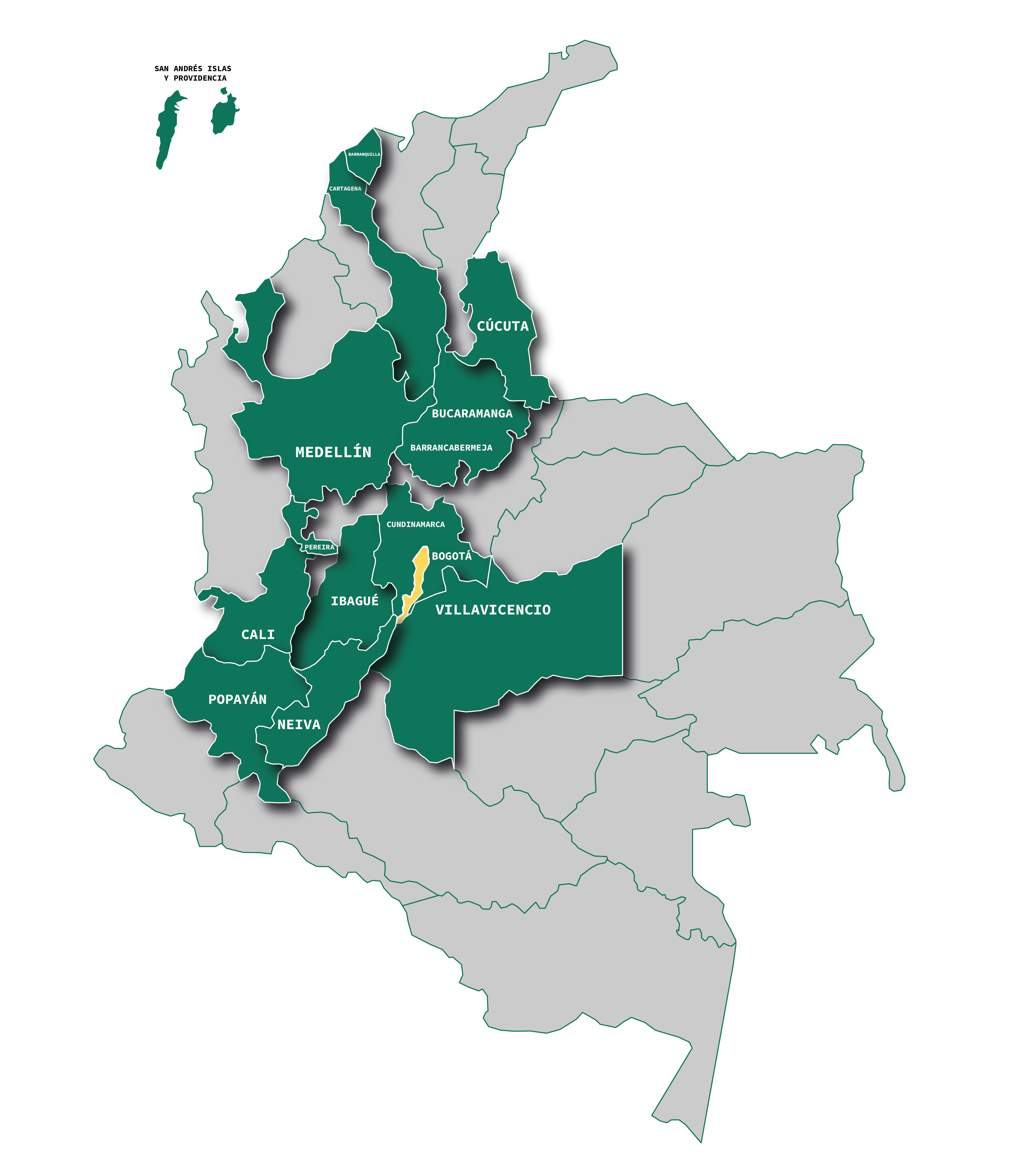 Sedes - ADRA Colombia